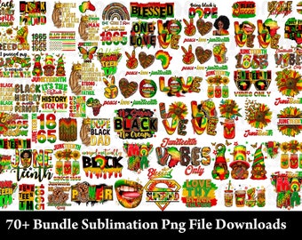 Black History Month Png Bundle, Juneteenth Png Bundle, Black People ...