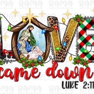 Love Came Down Luke 2:11 Png, Joy, Jesus Baby, Jesus, Christian, Baby ...