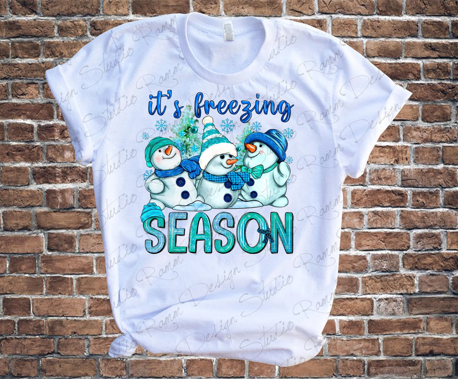 It's Freezin Season Png Sublimation Design It's - Etsy