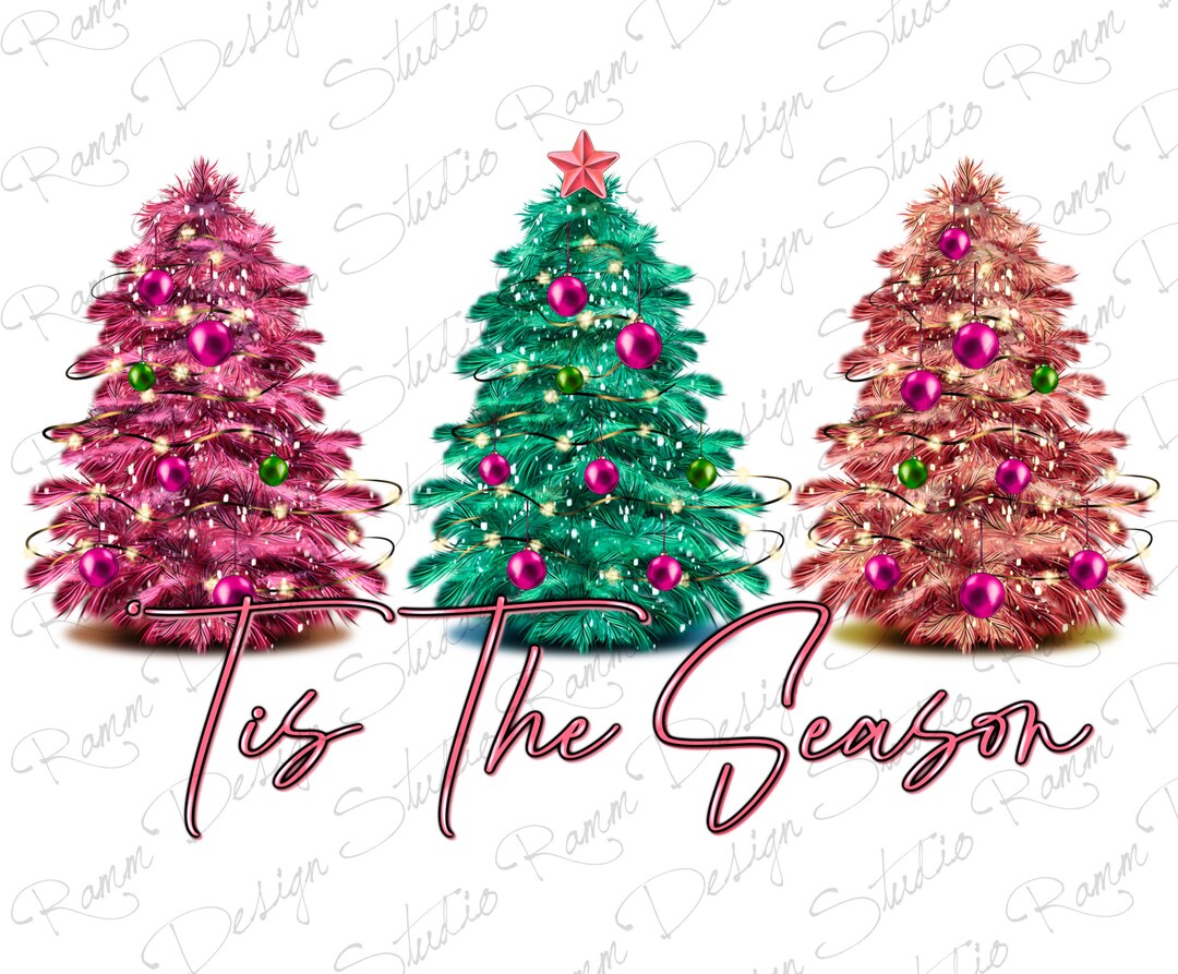 Tis the Season Christmas Tree Png Sublimation Designs,merry Christmas ...