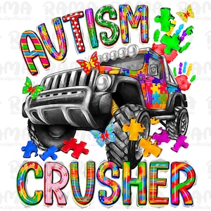 Autism Crusher Png, Autism Monster Truck Png, Monster Truck Png,autism ...