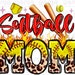 Softball Mom Png, Softball Mom, Softball Clipart, Transparent PNG File ...