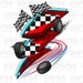 Racing Lightning Bolt Png Sublimation Design Download, Racing Sport Png ...
