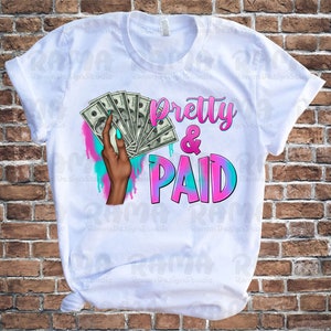 Pretty & Paid PNG Black Girl Magic Melanin Locked In - Etsy
