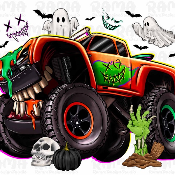 Halloween Truck - Etsy