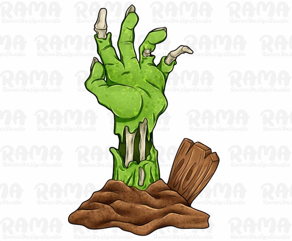 Zombie Hand Clipart