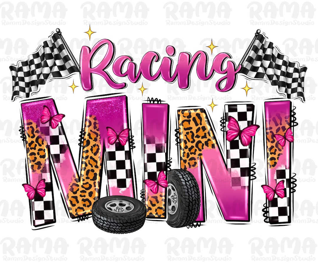 Racing Mini Png Sublimation Design Download, Race Sports Png, Racing ...