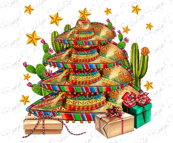 Mexican Christmas Tree Clipart