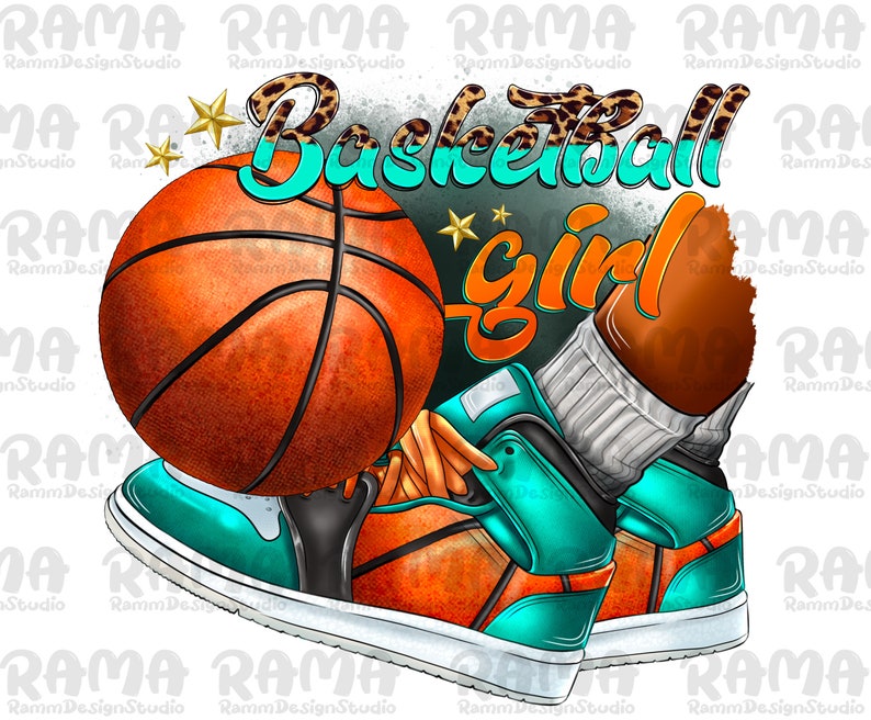 Basketball Girl Sneaker Png Sublimation Designbasketball Girl - Etsy