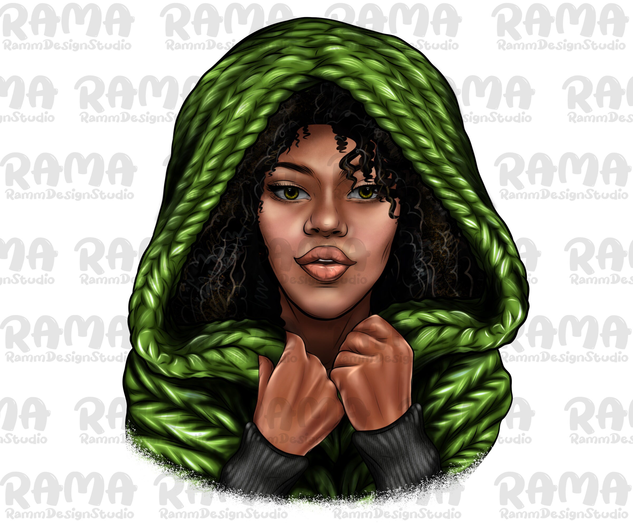 Afro Girl Sweater Bundle Png Sublimation Designblack Woman - Etsy