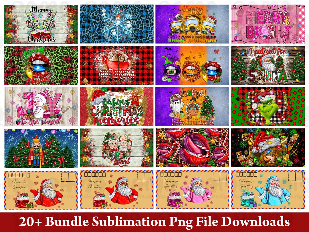 40 + Christmas License Plate Sublimation Design,happy New Year, License ...