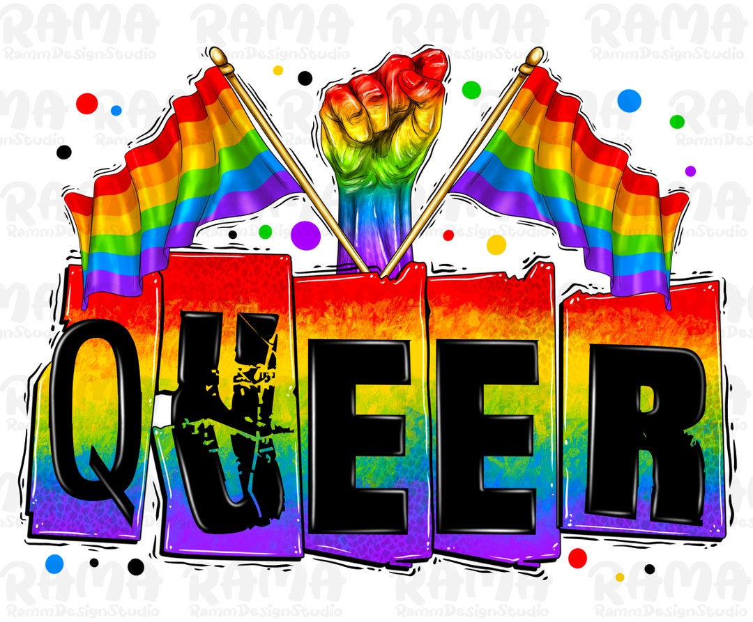Queer Png Sublimation Design Download, LGBTQ+ Png, Pride Png, Love is ...