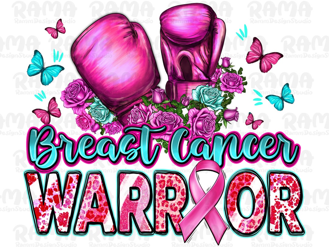 Breast Cancer Warrior Png Sublimation Design Download, Breast Cancer ...
