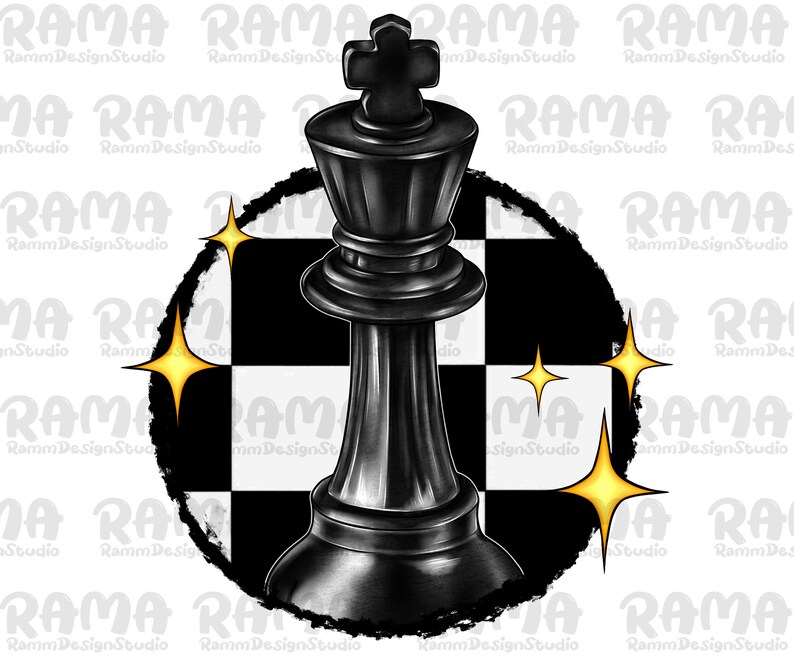 Chess King Png Sublimation Design Downloadchess King - Etsy