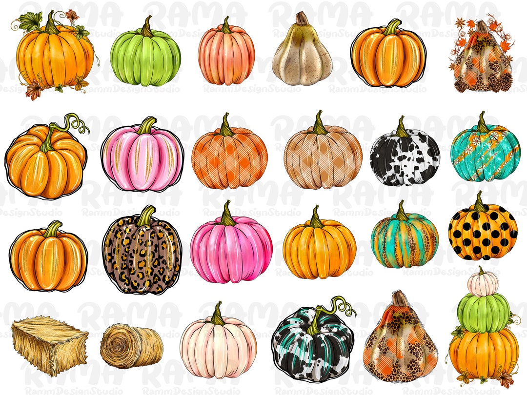 Pumpkin Bundle Png, Autumn Png, Pumpkin PNG, Turkey Png, Sunflower ...