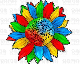 Autism Sunflower PNG, Autism Awareness, Autism Mom, Au-some Sublimation ...