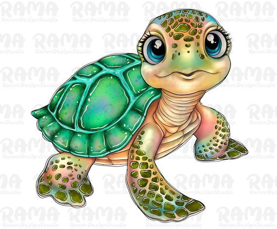 Cute Sea Turtle Design