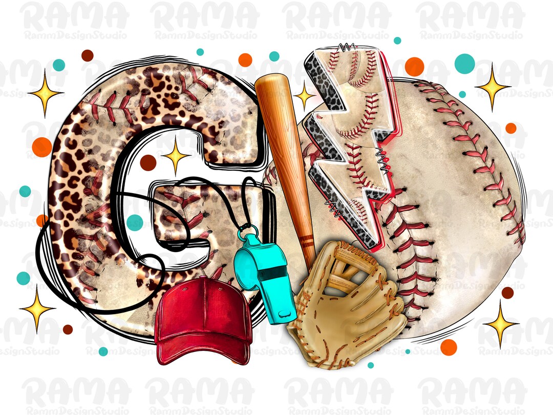 Go Baseball Png Sublimation,sport Png,baseball Png,game Day Png ...