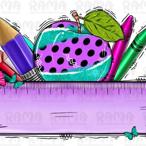 CUSTOM Back to School Png, Student Name Frame Png, Teacher Name Frame ...