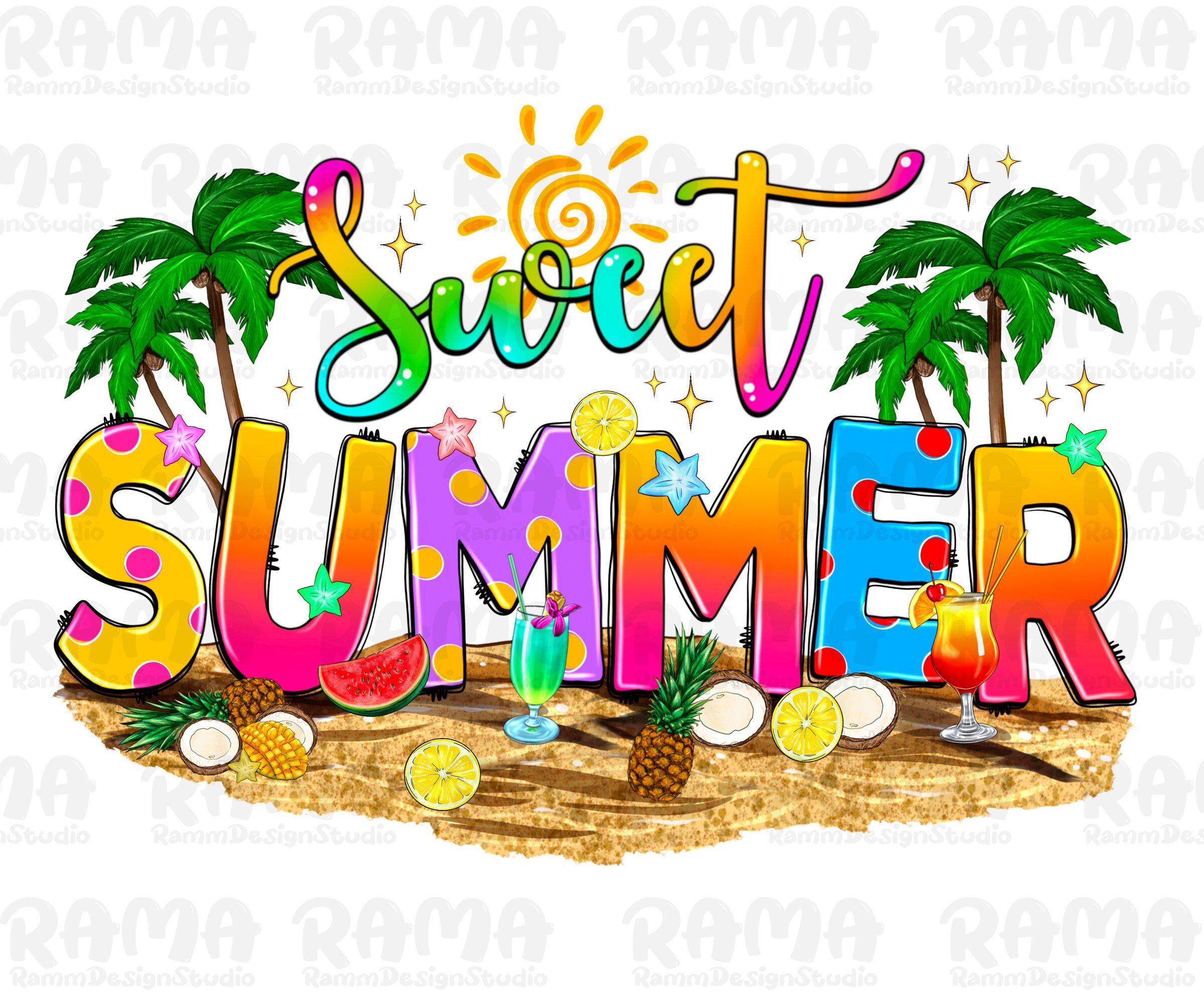 Sweet Summer Png Sun Png Summer Vibes Png Summer Holiday - Etsy Canada