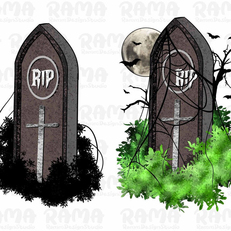 Halloween Tombstone - Etsy