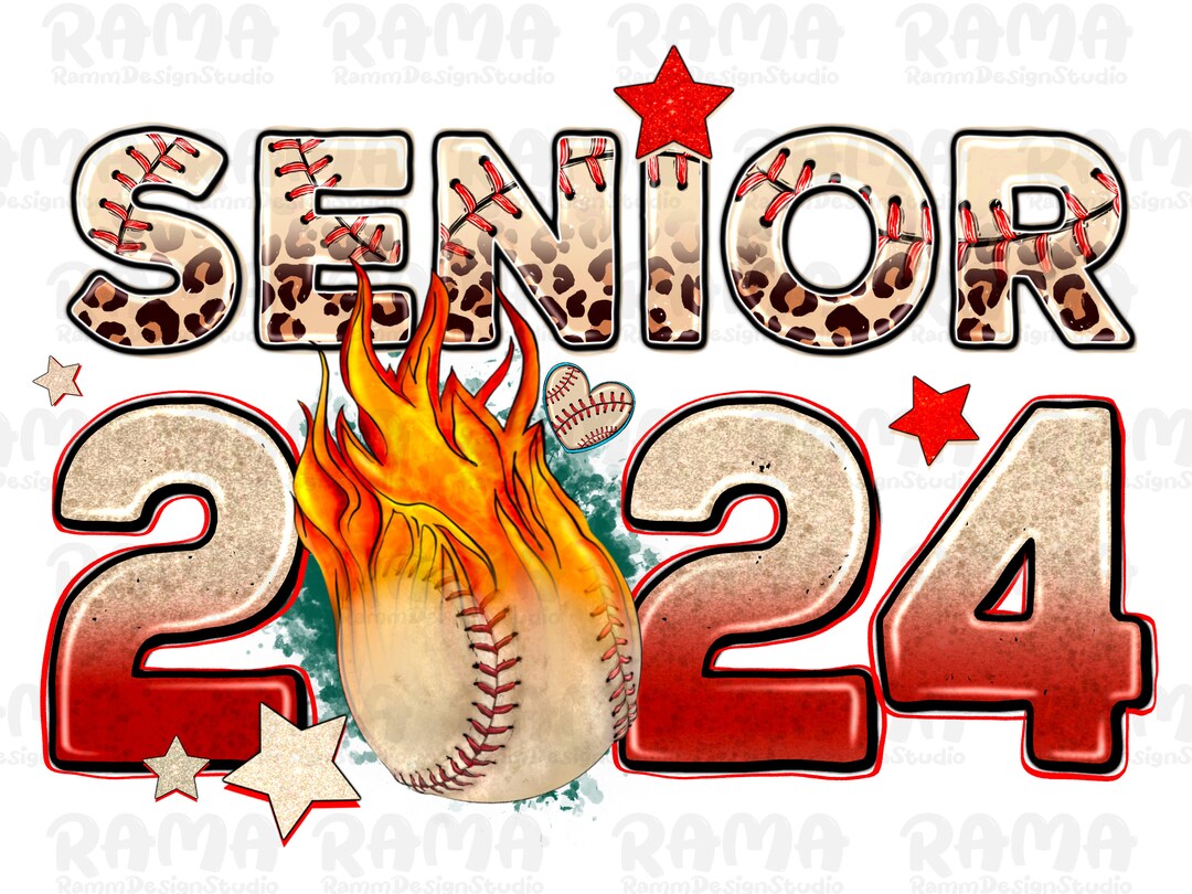 Senior Baseball 2024 Png Sublimation Design Download, Class of 2024 Png ...