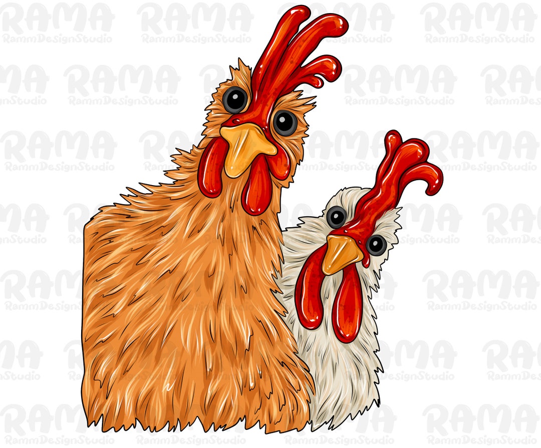 Crazy Chicken Png Sublimation Design, Funny Chicken Png, Crazy Chicken ...