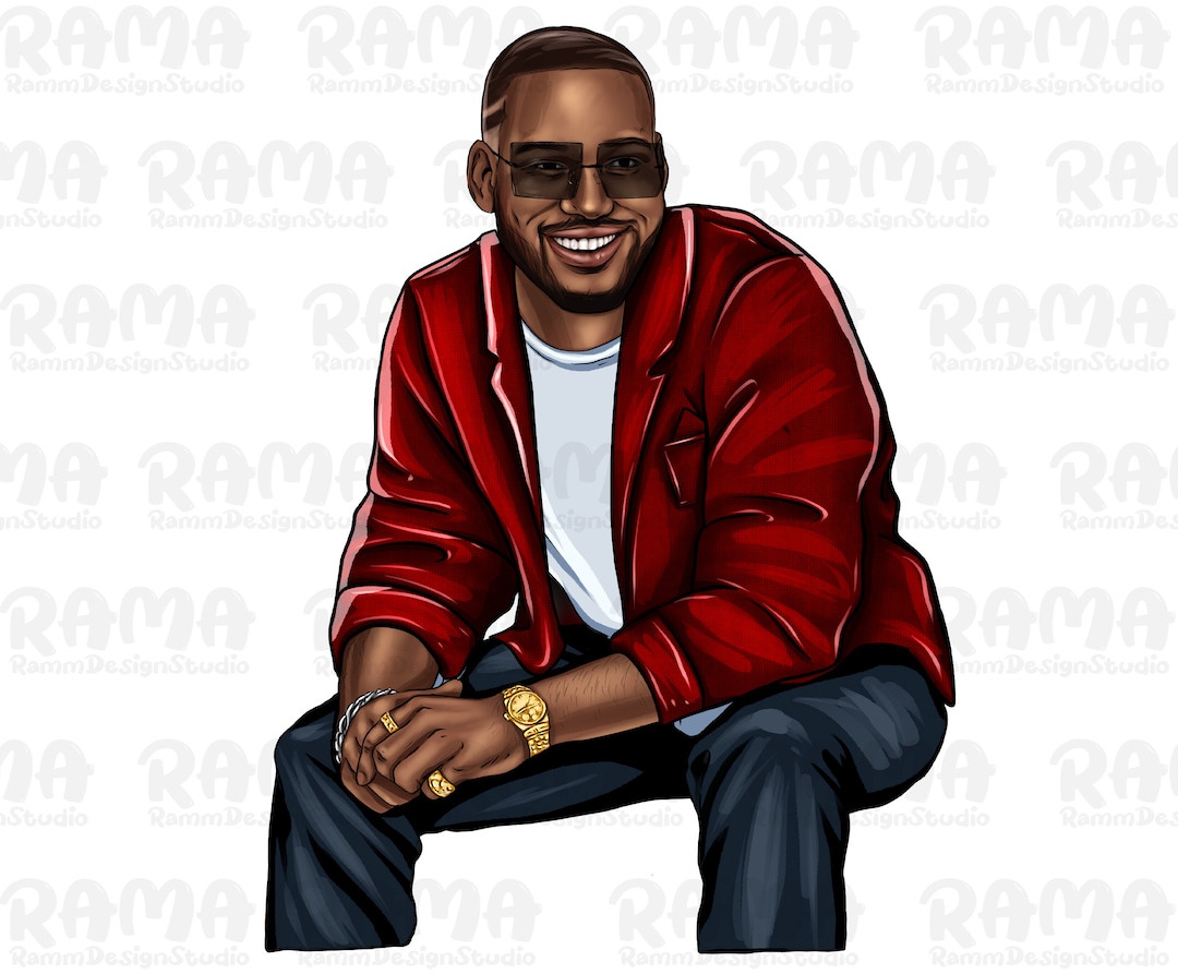 Black Men Png Sublimation Design,afro Man Sublimation Png,bearded Black ...