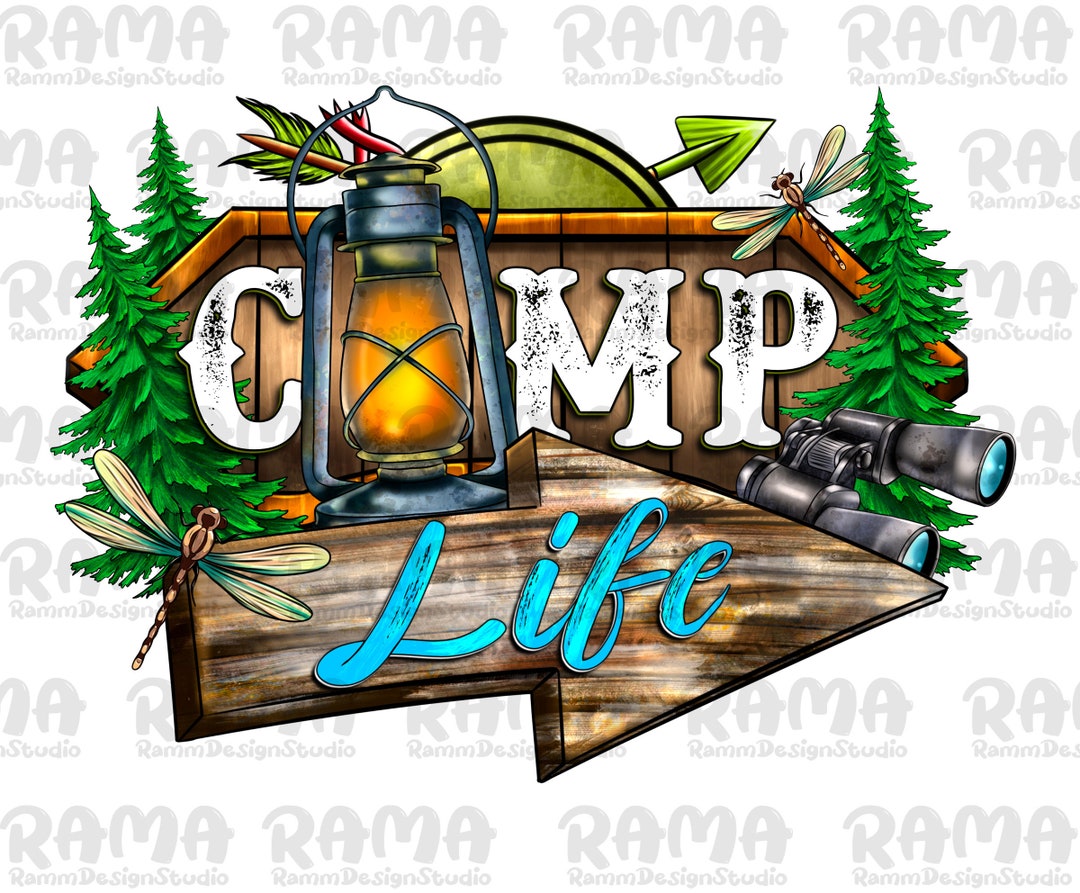 Camp Life Png Sublimation Design Download,camping Png,camp Love Png ...