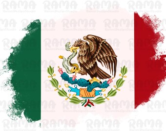 Mexican Flag Png Sublimation Design Download, Mexico Png, Mexicana Png, Mexico Flag Png Design ...
