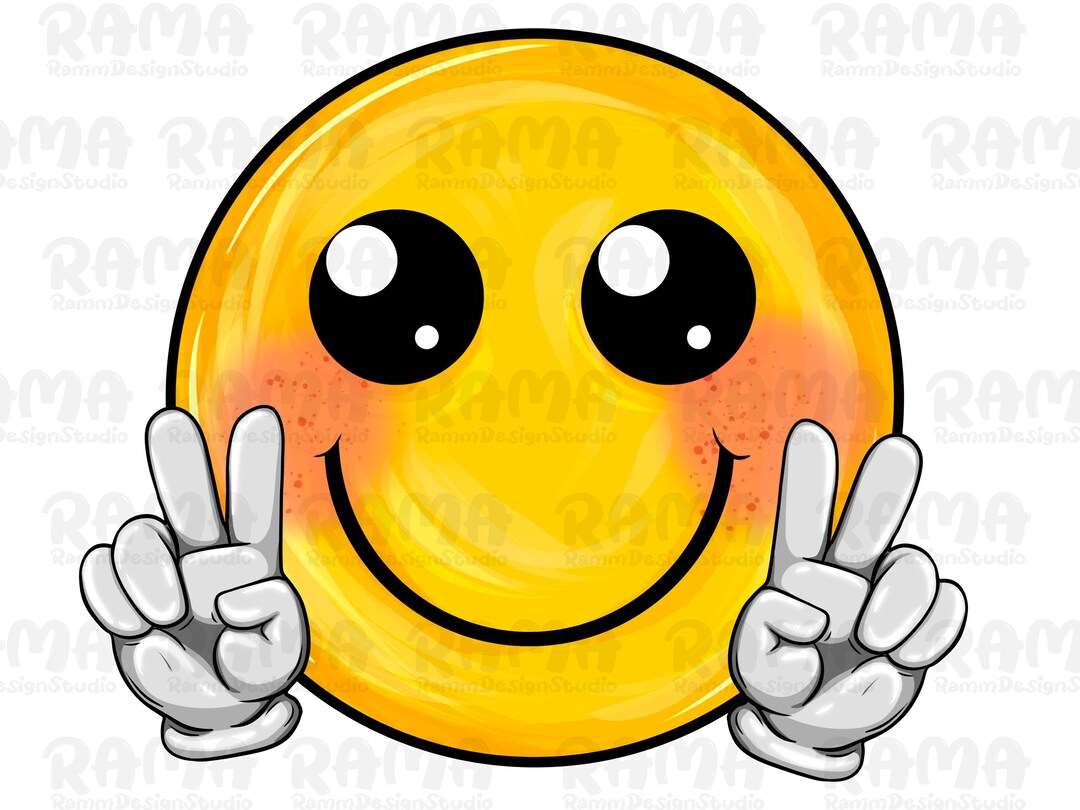 Smiley Face Png Sublimation Design, Western Smile Face PNG, Yellow ...