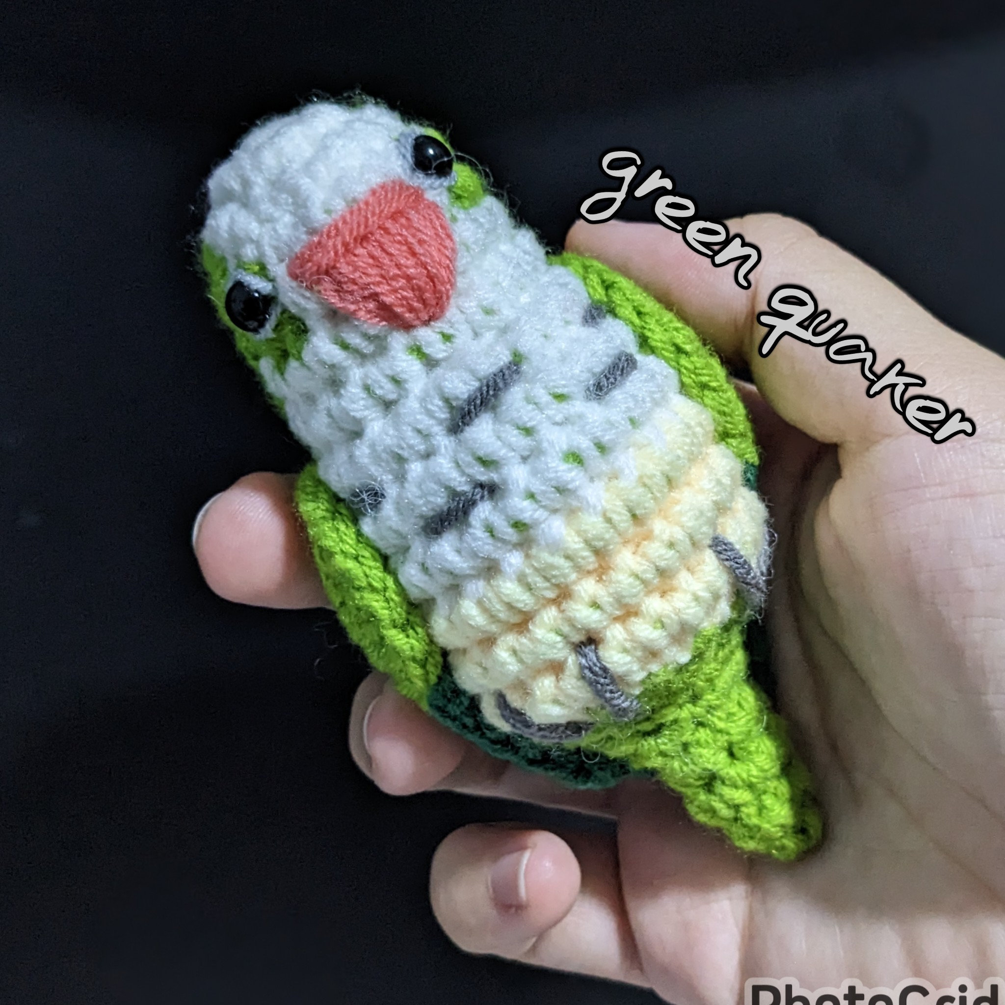 Crochet Quaker Parrot Amigurumi - Etsy