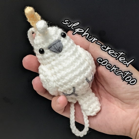 Crochet Cockatoo Parrot Amigurumi - Etsy
