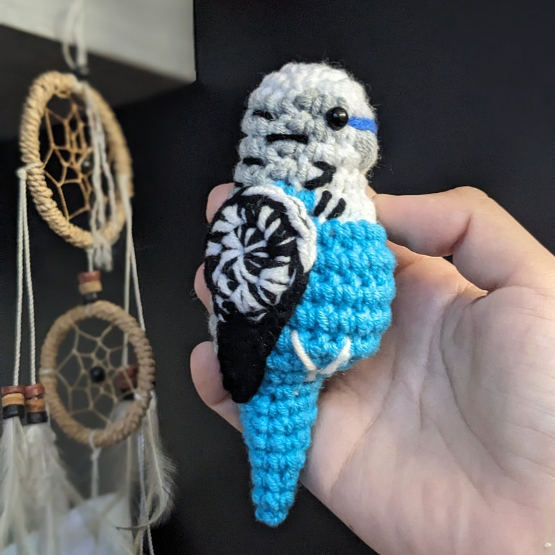 Crochet Budgie Parrot Amigurimi - Etsy
