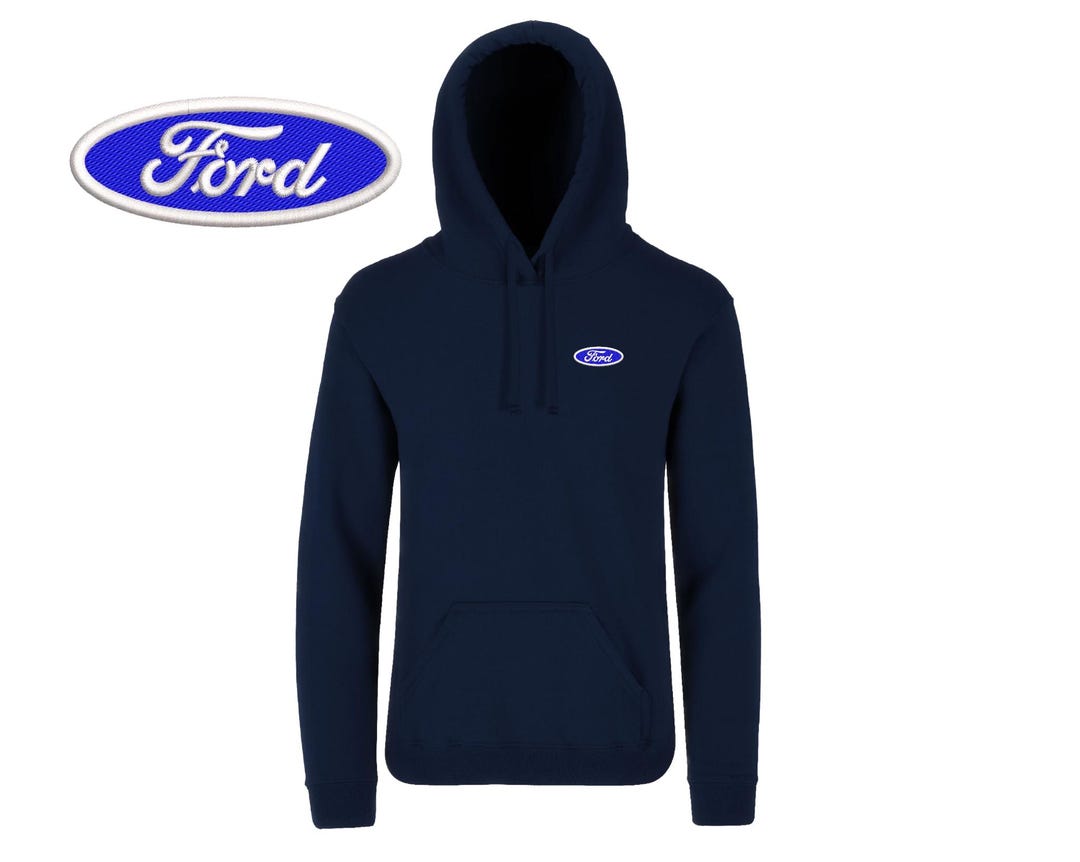 Ford Logo Embroidered Hoodie for Adults / Christmas Gift / Ford Logo ...