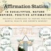 Affirmation Station: Eucalyptus Inspirational Affirmations for a Serene ...