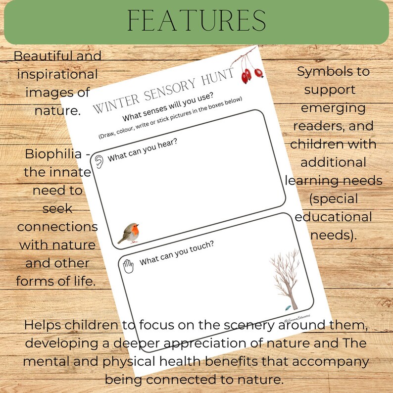 Winter Sensory Walk Montessori Inspired Activity, Wellbeing Walk ...