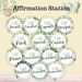 Affirmation Station: Eucalyptus Inspirational Affirmations for a Serene ...