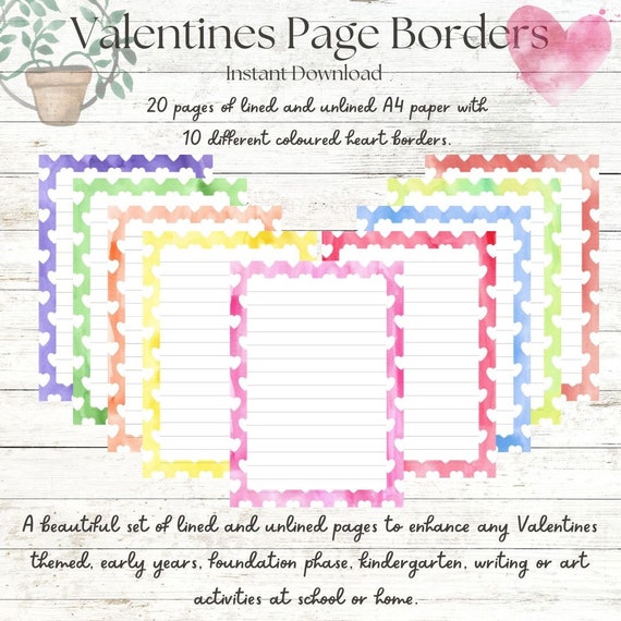 Kindergarten Page Borders
