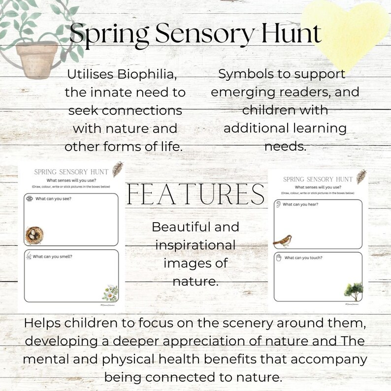 Spring Activity Bunndle; 5 Activities, Spring Bingo, Spring Scavenger ...