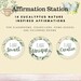Affirmation Station: Eucalyptus Inspirational Affirmations for a Serene ...