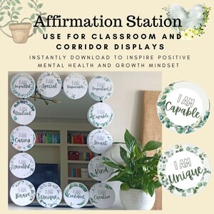 Affirmation Station: Eucalyptus Inspirational Affirmations for a Serene ...