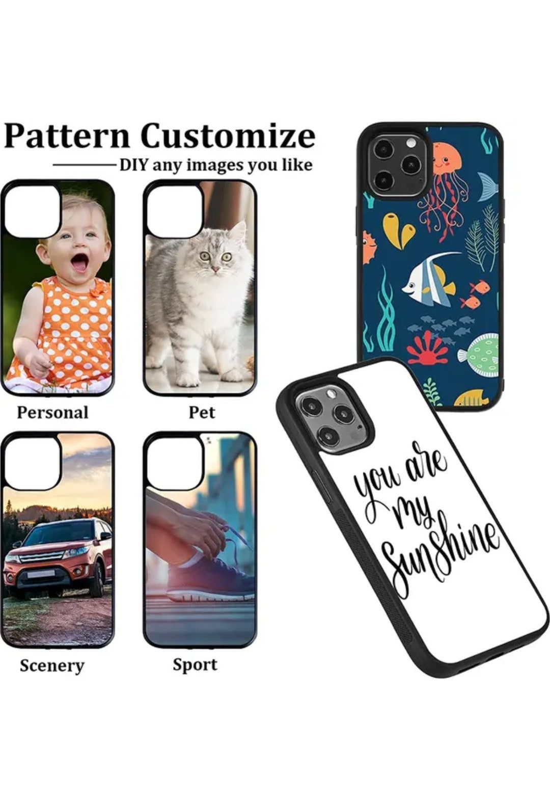 Personalised Custom Cases for iPhone and Samsung - Etsy