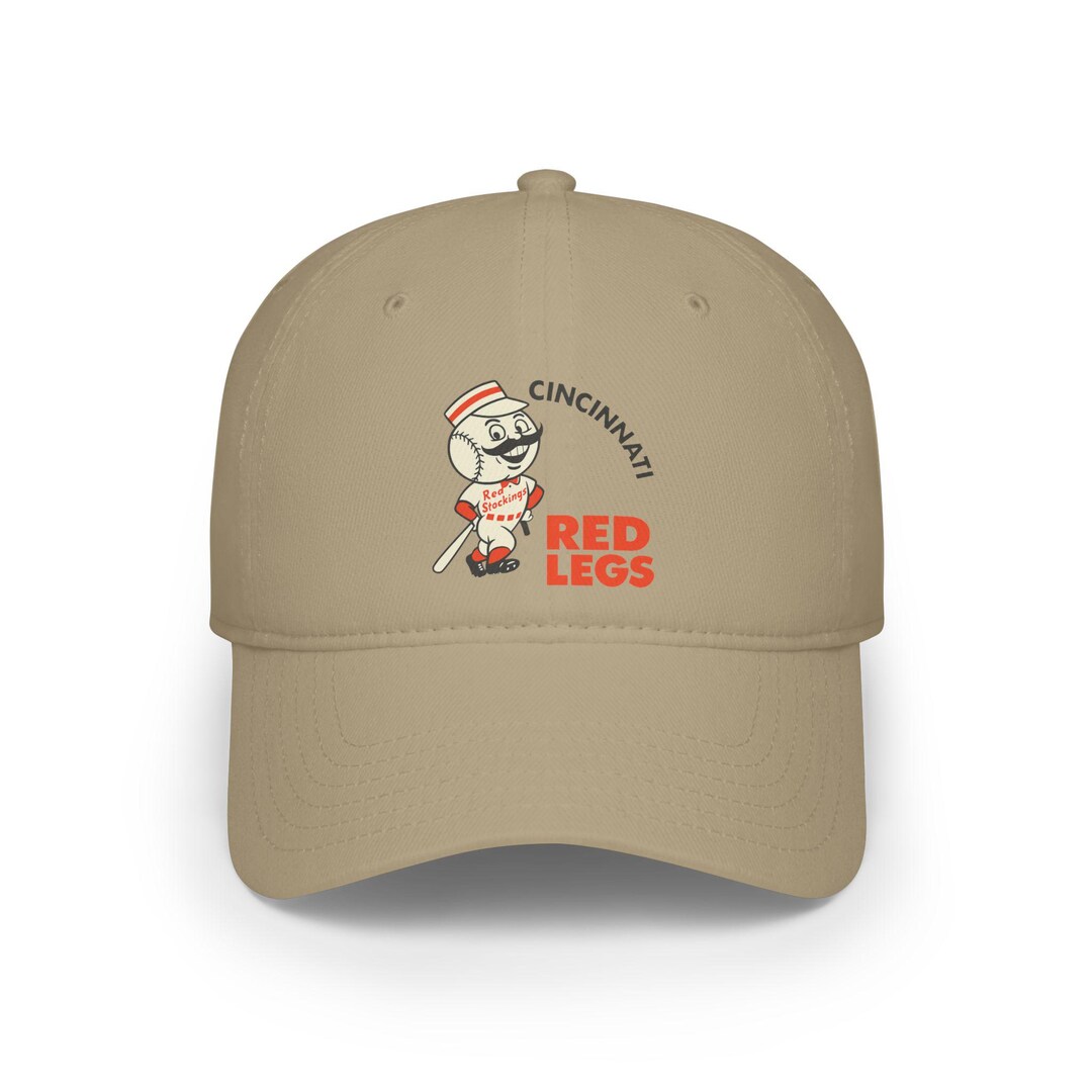 Cincinnati Reds Low Profile Baseball Cap, Adjustable Red Hat, Sports ...