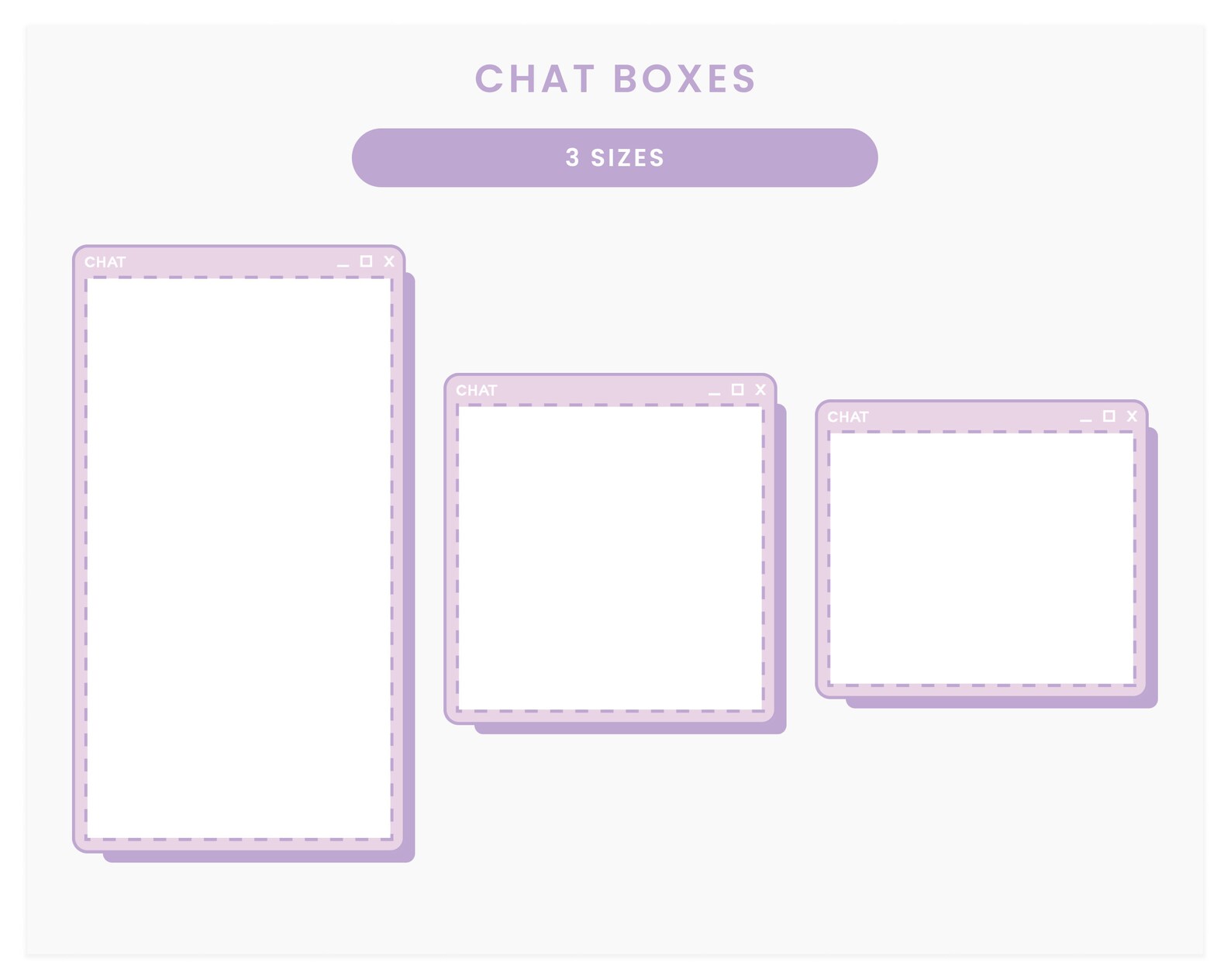 Pixel Purple Stream Overlay - Twitch Overlay Package, Customizable ...