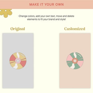 Vintage Retro Instagram Highlight Covers, Y2K Colorful Editable Canva ...