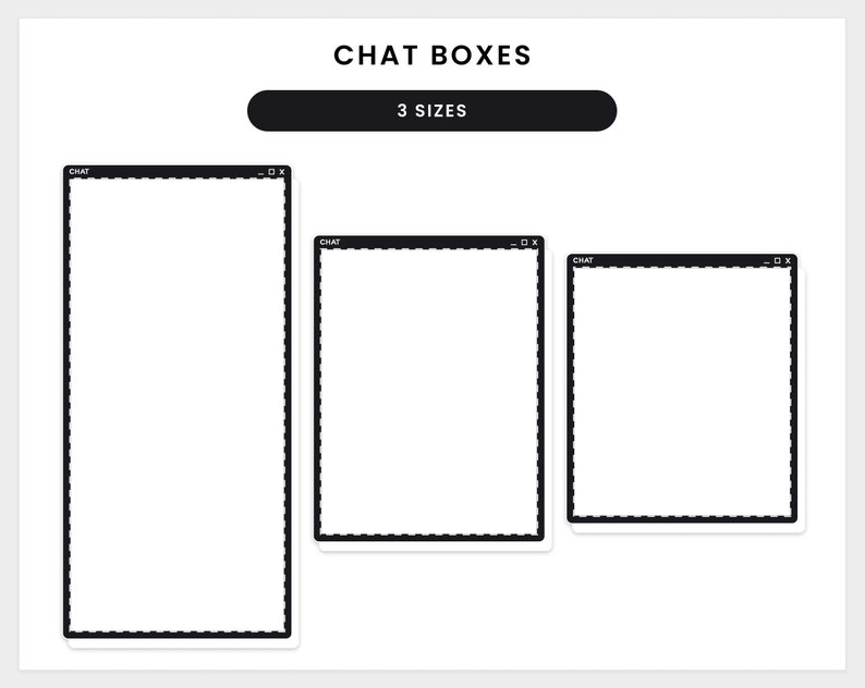 Pixel Monochrome Stream Overlay - Twitch Overlay Package, Customizable ...