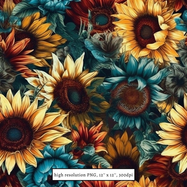 Sunflower Wallpaper - Etsy