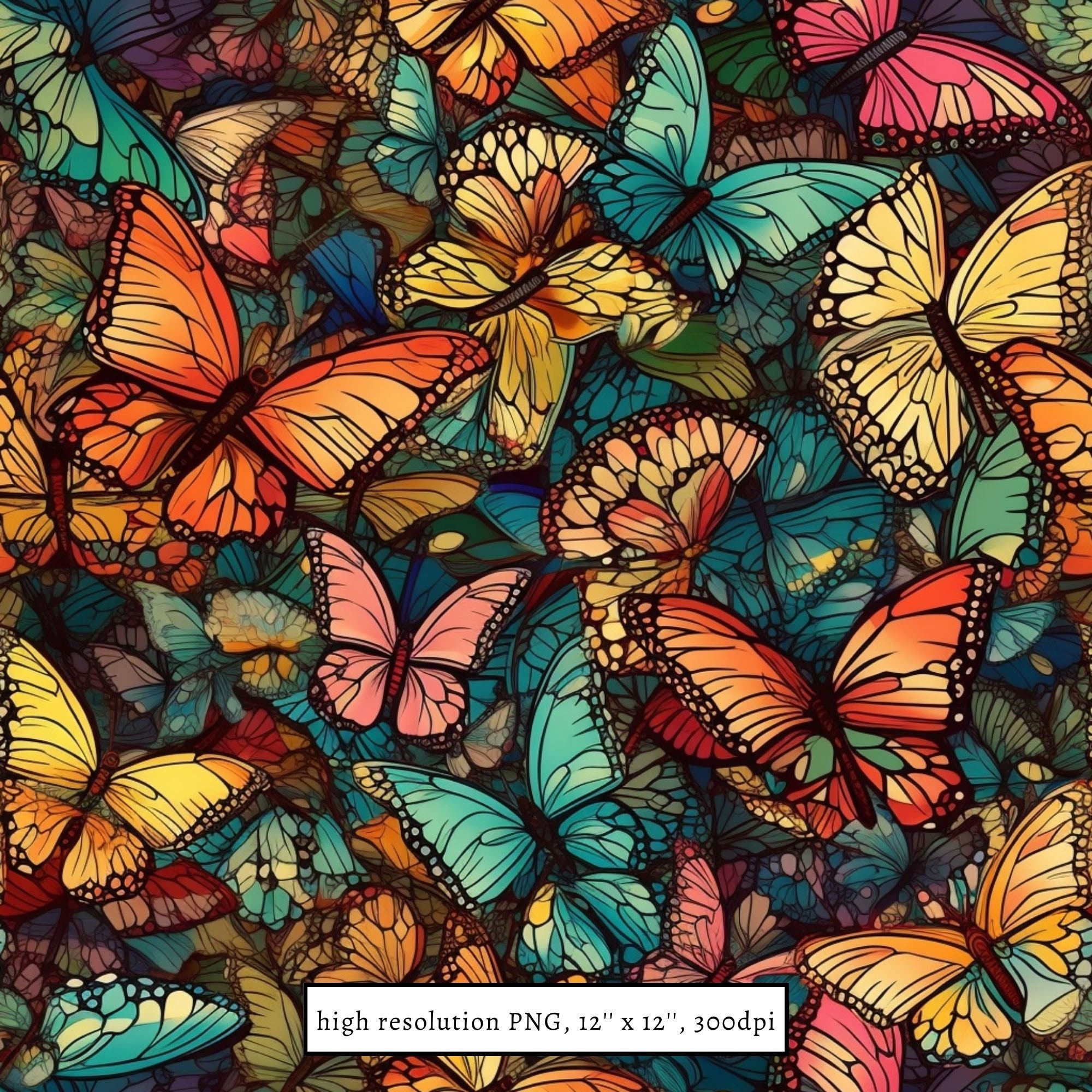 Butterfly Seamless Pattern, Butterfly Seamless, Butterfly Pattern ...