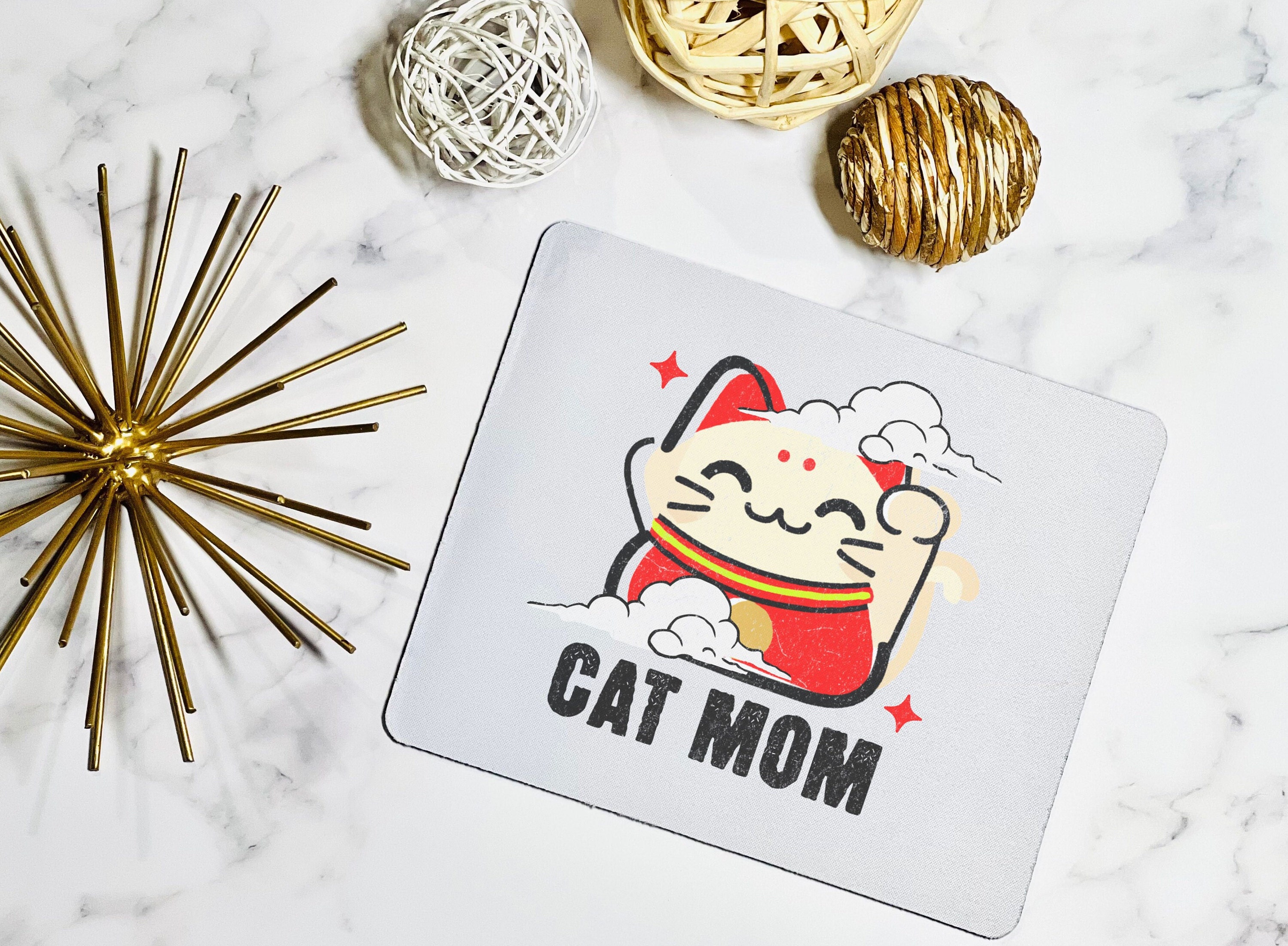 Mouse Pad Cat Mouse Pat Cute Desk Mouse Pad Pet Mouse Pad Computer Pat ...